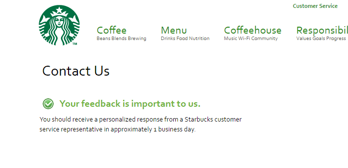 Starbucks customer service. Hey, some time ago I read a book about ...