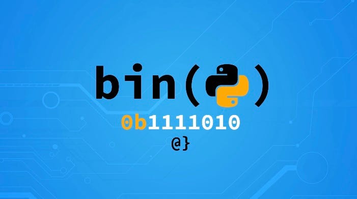 Bin There, Done That: Mastering Python’s bin() Function for Binary Conversions | by Etiris ...