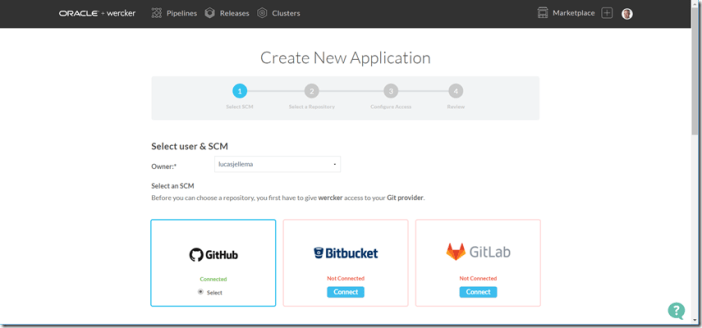 Set Up Continuous Application Build And Delivery From Git To Kubernetes With Oracle Wercker By
