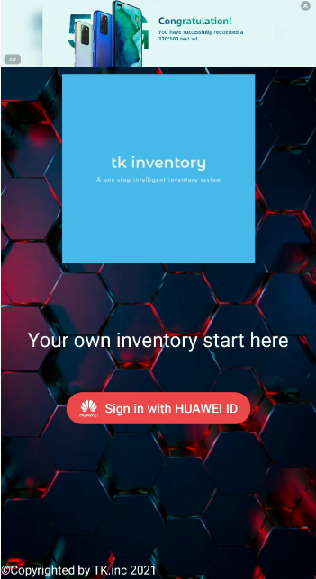 TK- Inventory App Integrates HMS Account Kit And In-App Messaging Kit ...