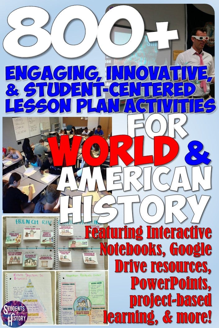 Back to School in US and World History | by Students of History | Medium