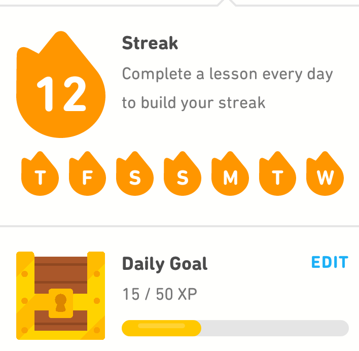 What’s the use of setting a daily goal? : r/duolingo