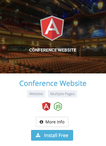 Deploy an AngularJS Conference App in 3 Steps | by Carson Gibbons | HackerNoon.com | Medium