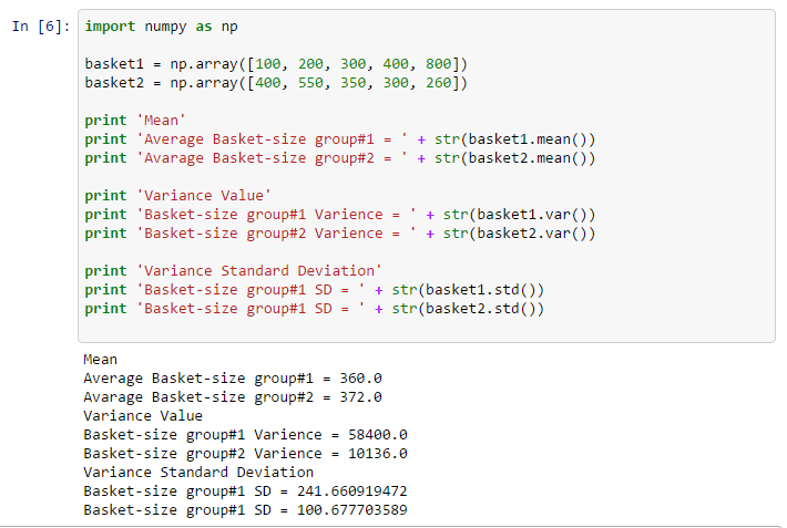 Data Scientist: ใช้ Python ในการหาค่า Variance, Mean, SD | by Apipoj ...