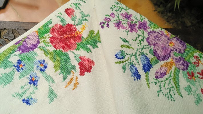 Pursuit of Excellence: Petit Point Embroidery | by Aparna Challu | Medium