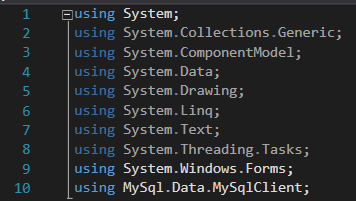 How to connect to a MySQL database using C# and WindowsForms | by Hugo ...