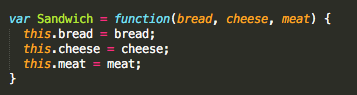 Pseudoclassical JavaScript Sandwiches | by Rebecca Townsend | Medium