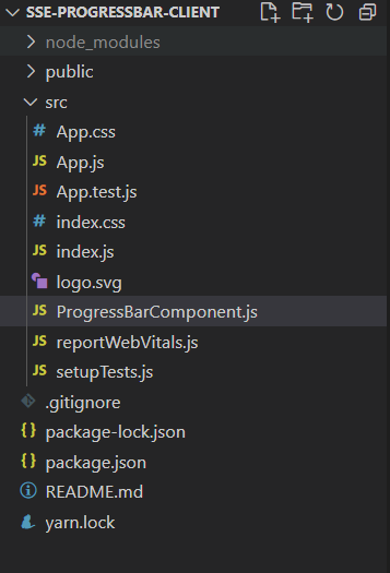 Implementation of Server-Sent Events and EventSource- Live Progress Indicator using React and ...
