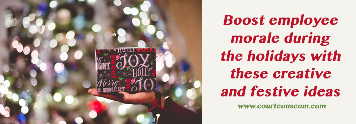 5 Ways to Boost Employee Morale with Creative Holiday Cheer | by ...