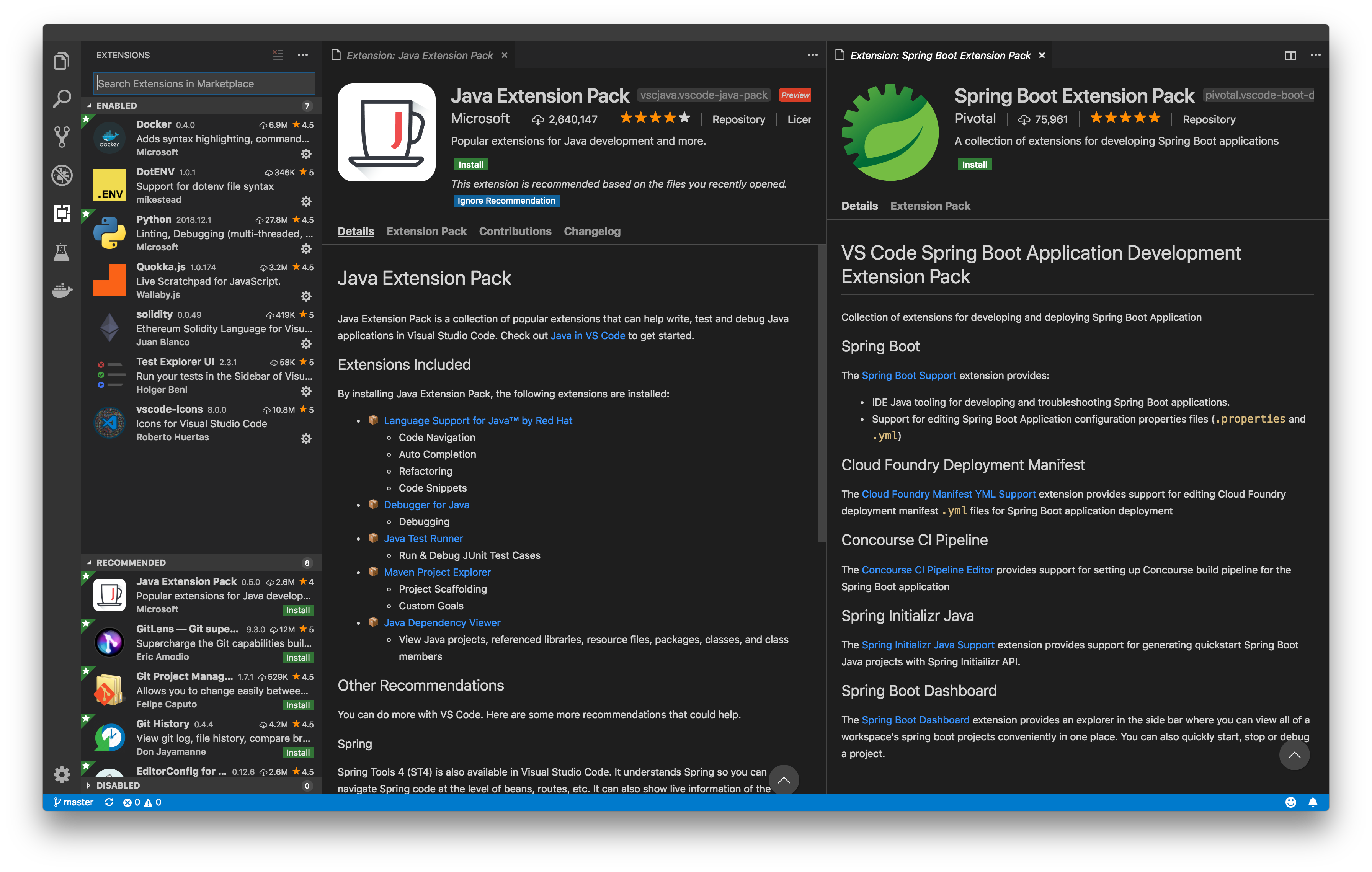 Spring-Boot with Visual Studio Code, why not! - CLL-FST - Medium