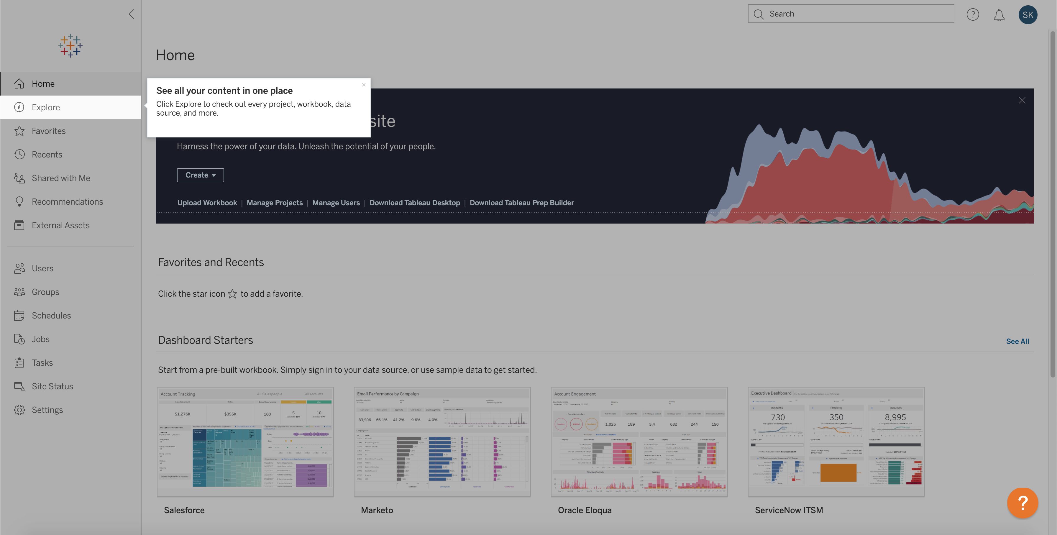 Tableau Cloud First-Touch User Experience | by Sean Knight | Sep, 2020 ...