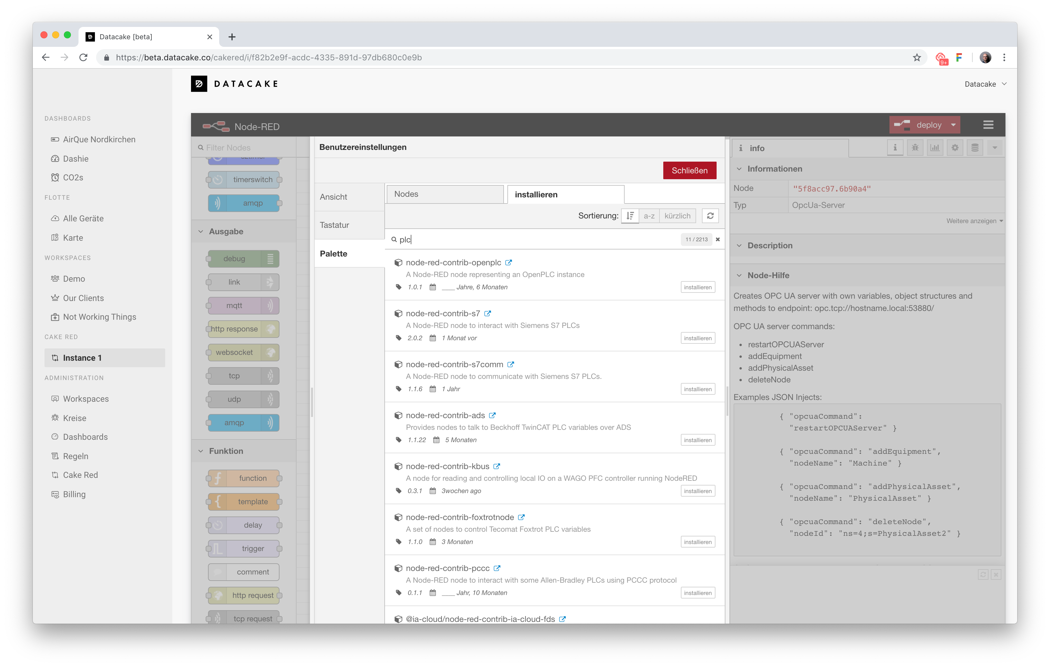 Making of Cake Red — Hosted Node-RED in the cloud | by Simon Kemper | Datacake | Medium