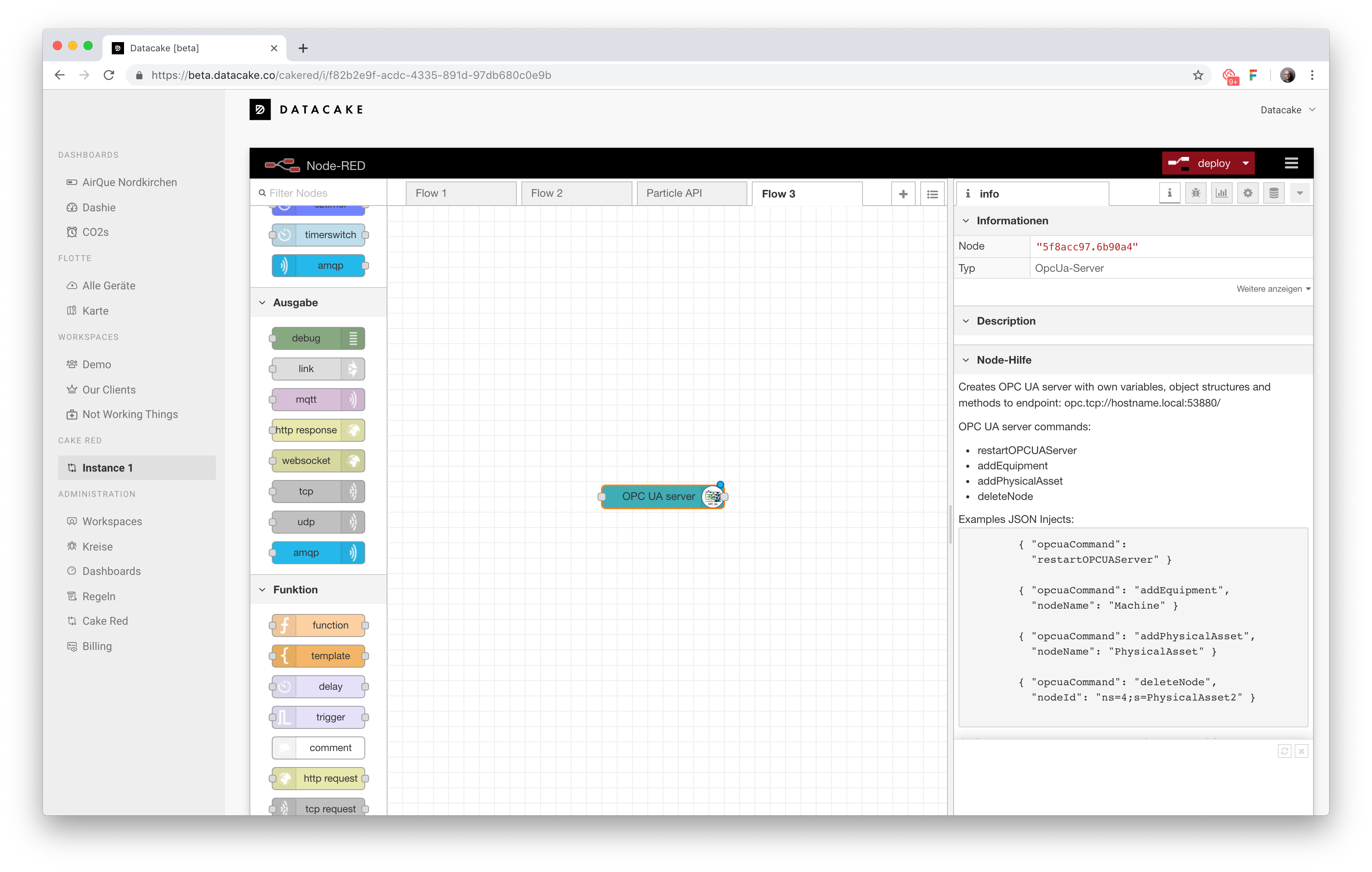 Making of Cake Red — Hosted Node-RED in the cloud | by Simon Kemper | Datacake | Medium