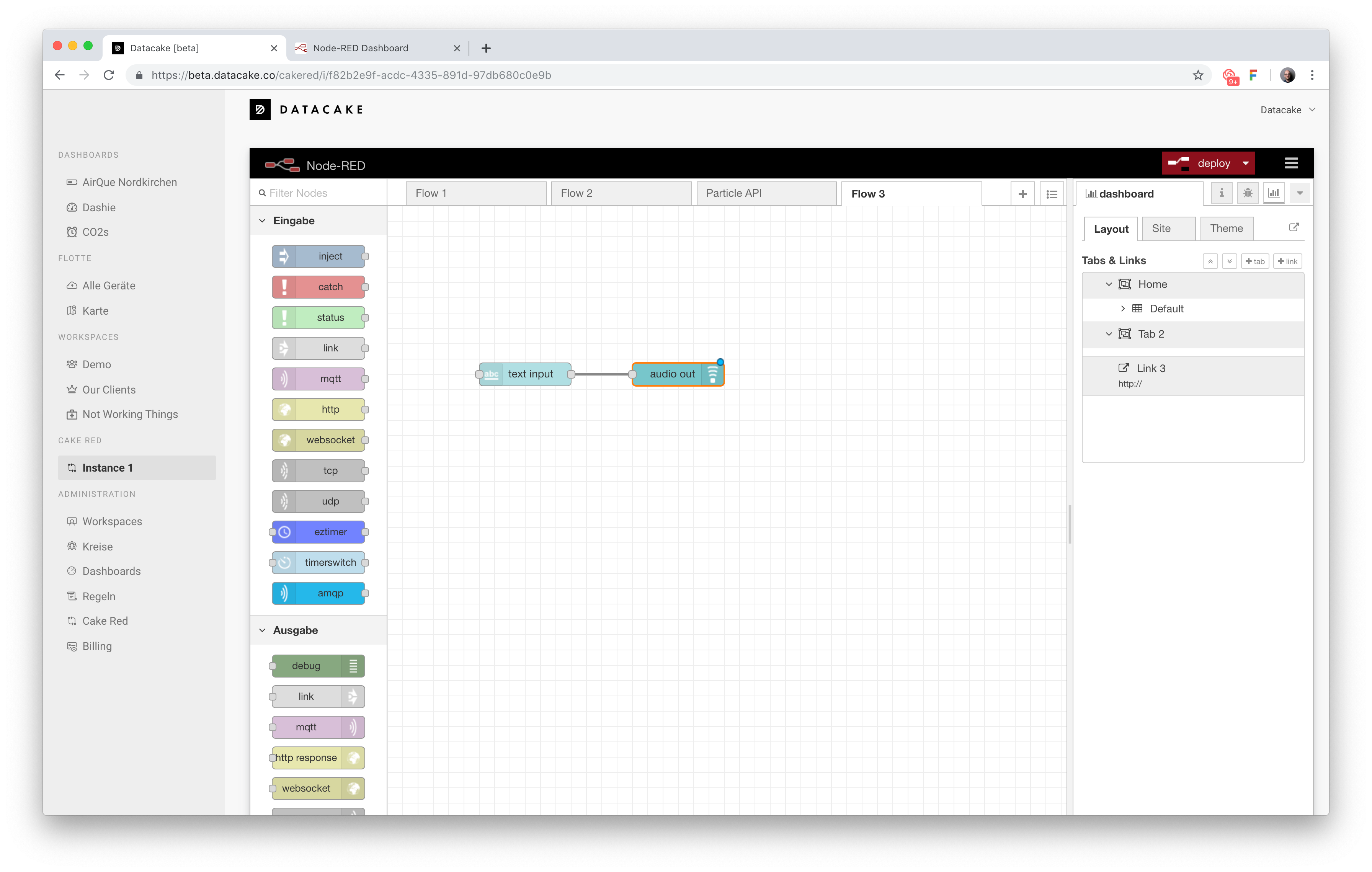 Making of Cake Red — Hosted Node-RED in the cloud | by Simon Kemper | Datacake | Medium