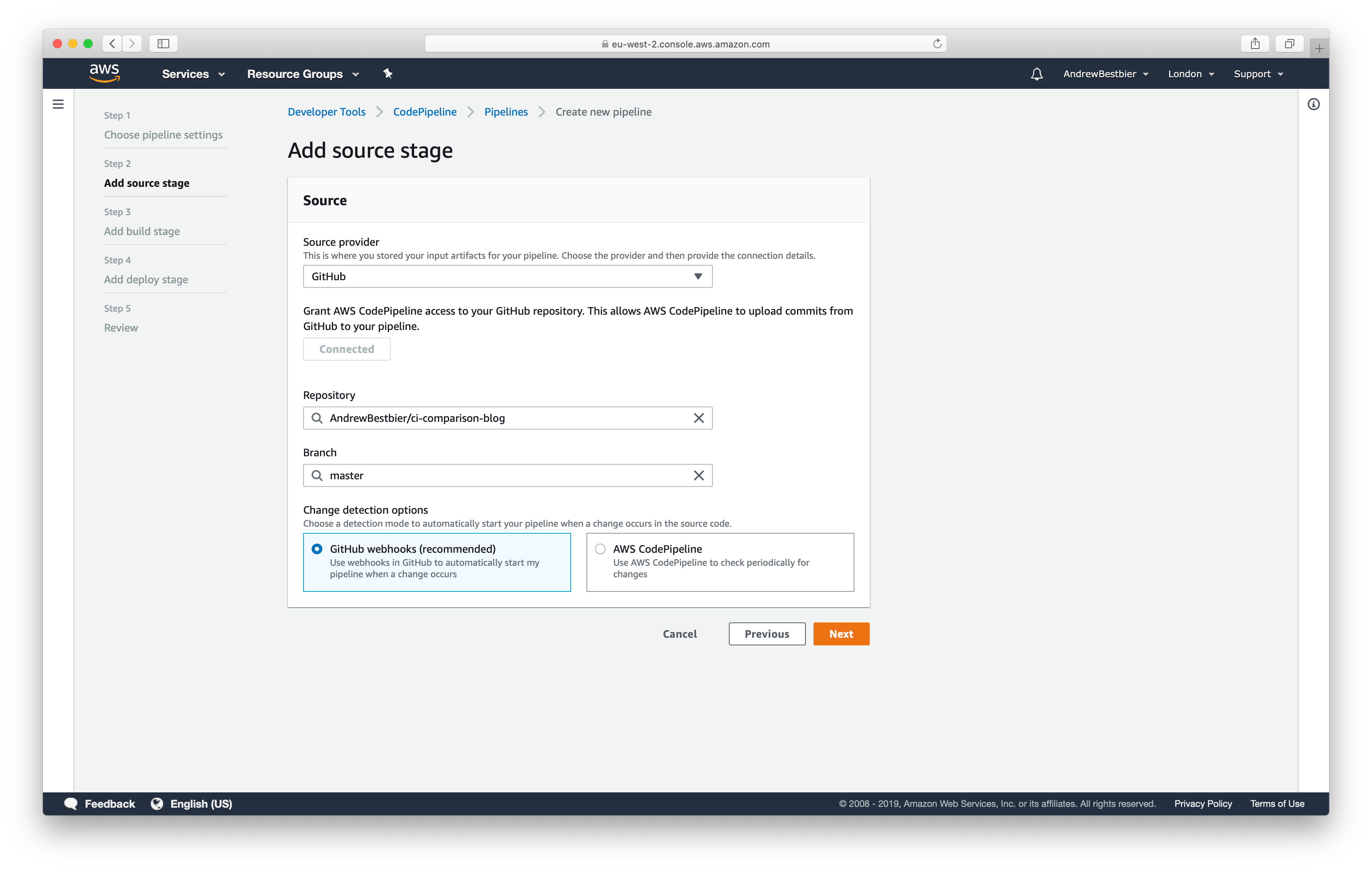 How To Build Your First AWS CodePipeline CI/CD Pipeline | by Andrew ...