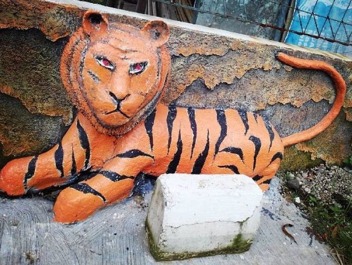 Lucunya Patung Macan Koramil. Berikut Ini Foto-Foto Macan Lucu Lainnya ...
