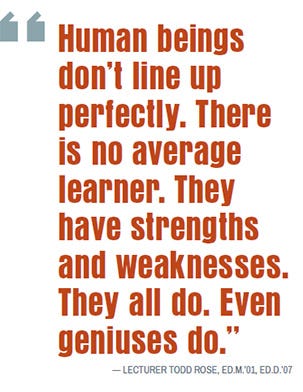 Beyond Average. BY LORY HOUGH, Published in Harvard Ed… | by Harvard ...