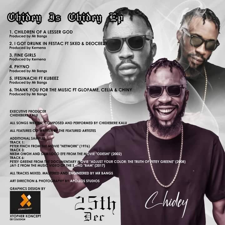 The many sides of Chidey As Chidey | by Emmanuel Daraloye | Medium