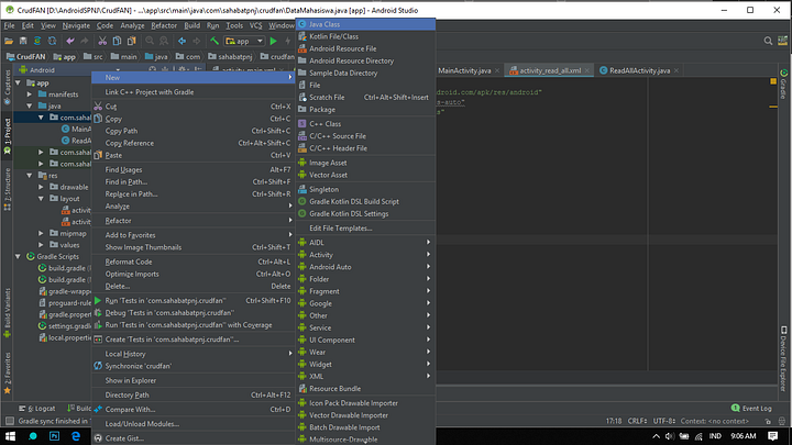CRUD MySQL Android dengan Fast Android Networking (FAN)— READ-all -Part ...