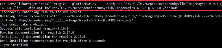 💉 How To Install The RMagick 💉 #RubyOnRails Gem on Windows 7/8/10 ...