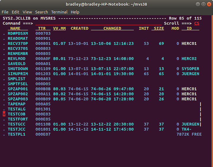 Run your own mainframe using Hercules mainframe emulator and MVS 3.8j tk4 | by Bradley Rigg | Medium