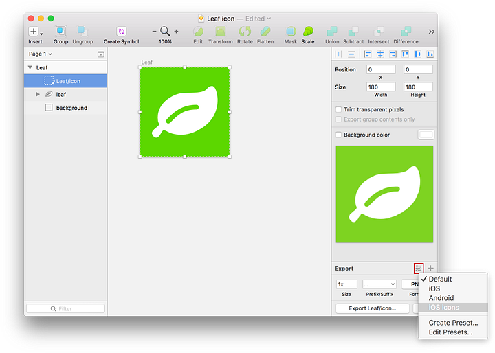 Painless icon generation for iOS apps with Sketch and Xcode — Part 1 ...