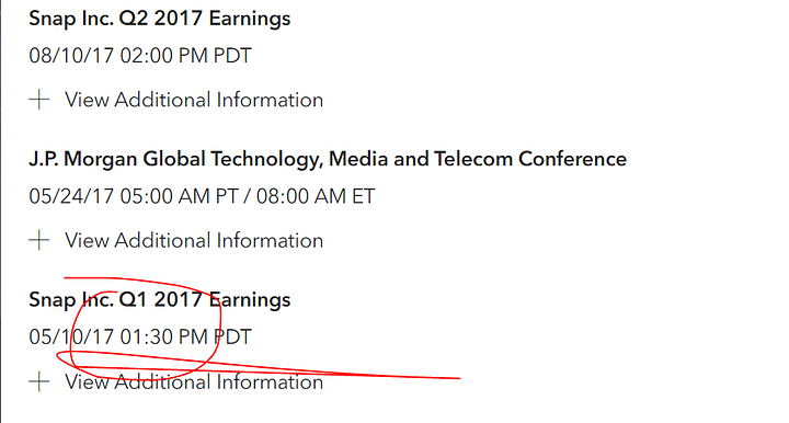 Snap Chat 2020 Q1 Conference Call | by Jae Duk Seo | Medium