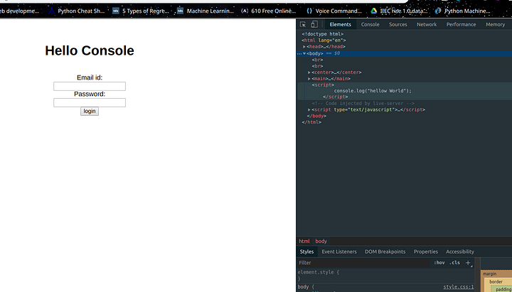 Getting Started With Browser Developer Tool.. | by Soumyajit Behera ...