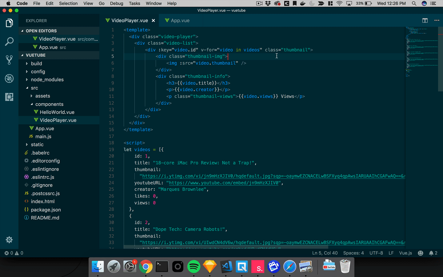 Build Vuetube A Youtube Clone With Vuejs Webpack And Flexbox By Alex Brown Hackmamba Medium