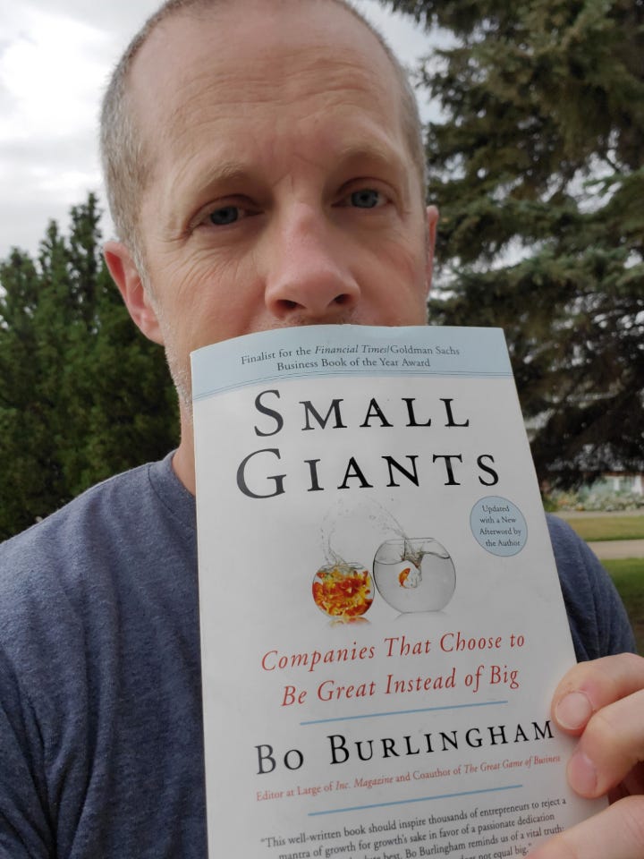 DBC -“Small Giants” by Bo Burlingham | by druid.biz | Sep, 2022 | Medium
