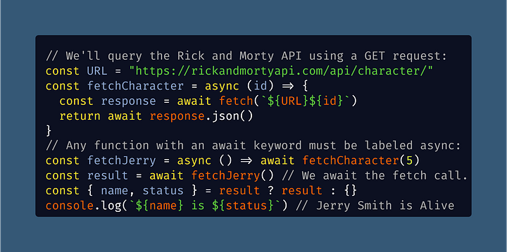 How To Return The Response From An Asynchronous Function In Javascript 0866