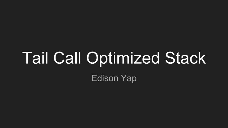 Recursion, Tail Call Optimization and Recursion. | by Edison Yap | Fave ... Recursion, Tail Call Optimization and Recursion. | by Edison Yap | Fave ...