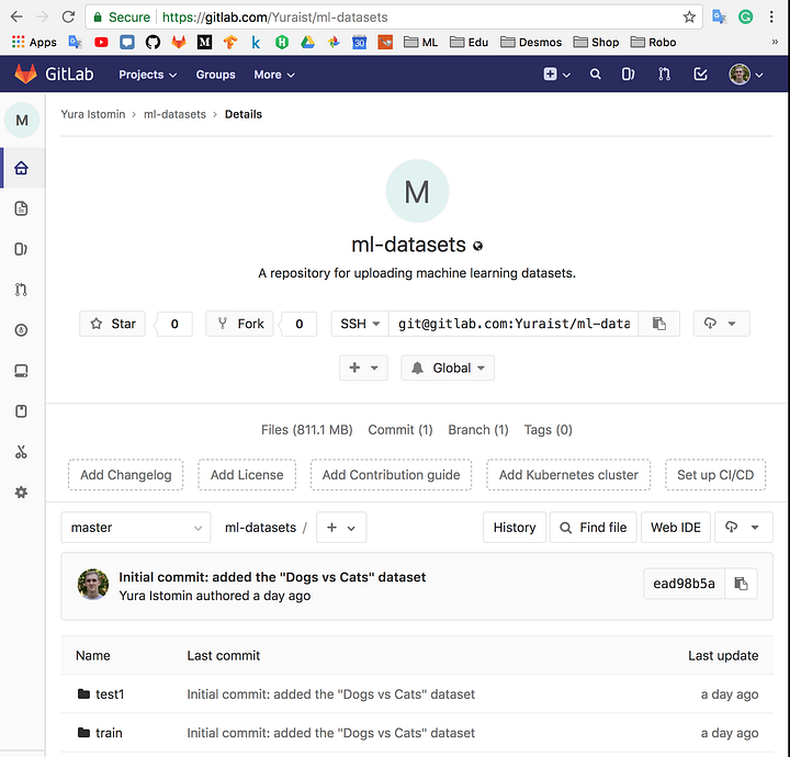 How to Upload Your Own Dataset into Google Colab | by Yura Istomin | Medium
