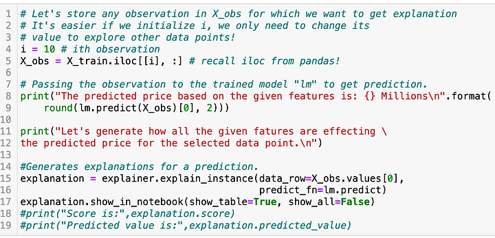 Model explainability, LIME; SHAP; Serialization; Deployment; ipwidgets ...