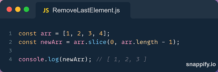 Learn 4 Ways to Remove the Last Element from an Array in JavaScript ...