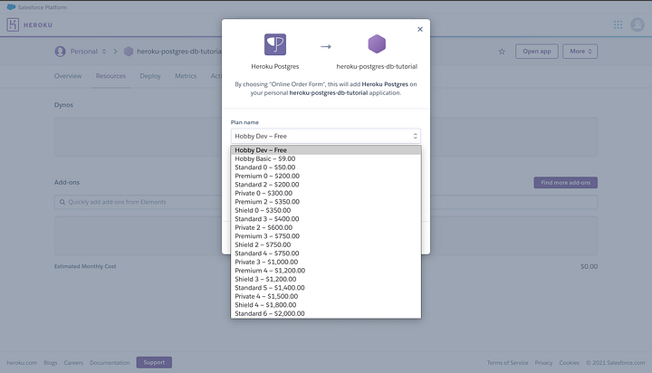 How to use Postgres database on Heroku? | by Harsh Vardhan Gautam | Geek Culture | Medium