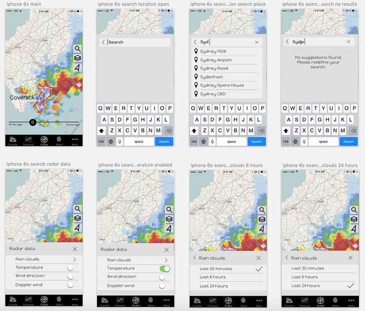 How I redesigned weather radar app using usability heuristics — a UX ...