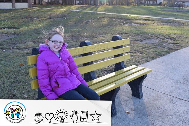Finding A Friend On A “Buddy Bench” | by DOIT Europe | Medium