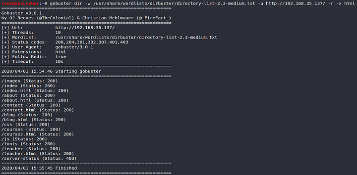 VULNHUB | Vulnuni Write-up. Le post de ce jour présentera la… | by SecuCyber | Medium