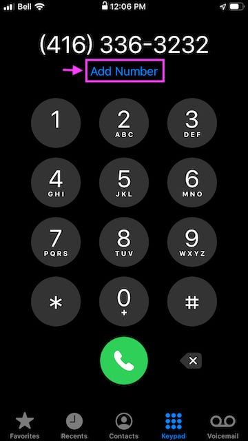 iOS Texting to a New Number Added | by Leon HML | Medium