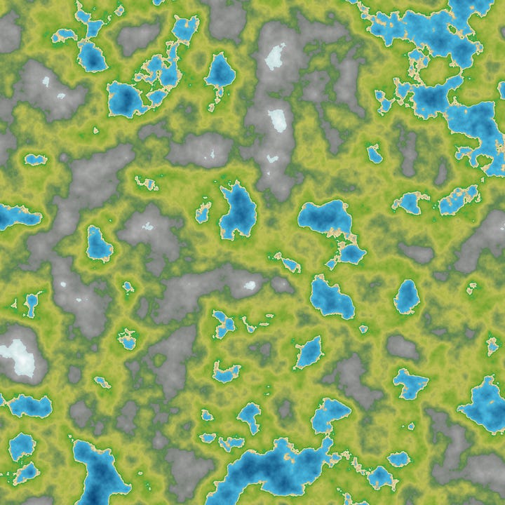 Heightmap generation using the Diamond Square algorithm — Part 1 | by Federico Scaramelli | Aug ...