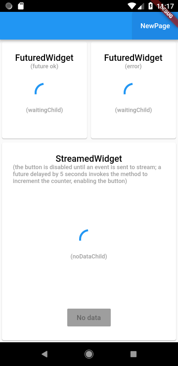 A custom version of Flutter async widgets, and a counter app using the BLoC pattern. | by ...