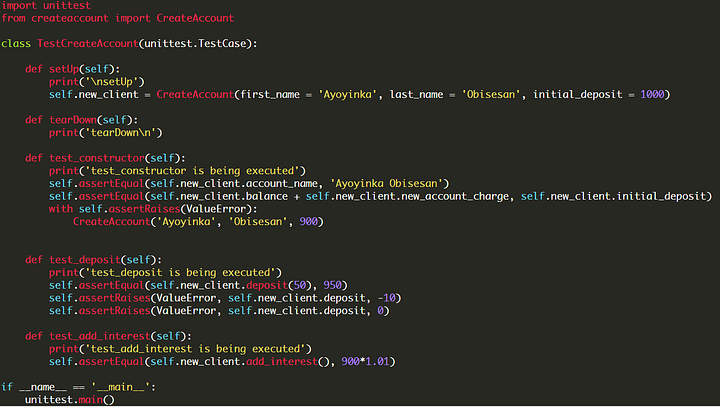 Getting Started with Unit Testing in Python | by Ayoyinka Obisesan ...