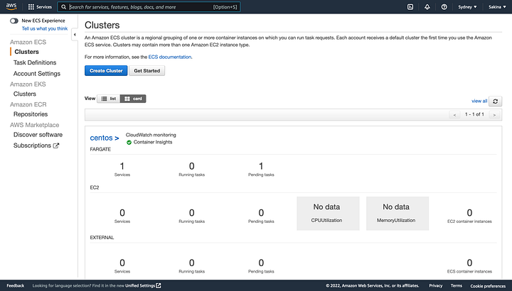 Creating An Ecs Cluster Using Docker Image With Terraform By