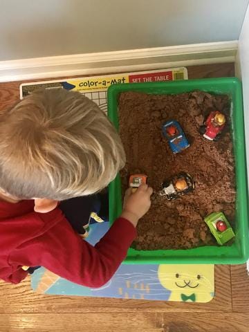 DIY Indoor Play Dirt for Preschoolers | by Homeschooling Happy | Medium