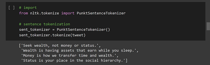 Tokenization — A complete guide. Natural Language Processing — NLP From ...