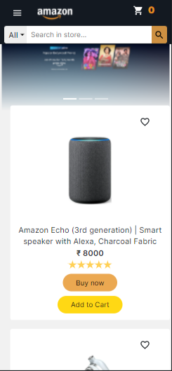 E-Commerce App using Amazon UI and React JS | by VRUJESH HM | Medium