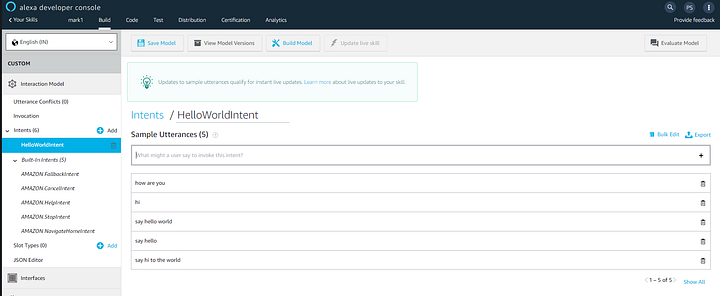 How To Build A Custom Amazon Alexa Skill With Aws Lambda As A Backend By Prasoon Singh
