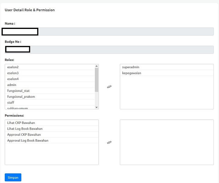LARAVEL — Membuat Fitur Pengelolaan Roles & Permission dg SPATIE | by Sabit Huraira | Medium
