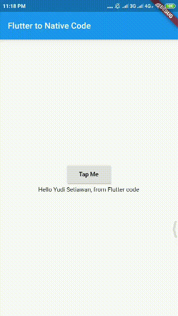 Flutter to Native Code. How to call native code from Flutter | by Yudi Setiawan | Nusanet ...